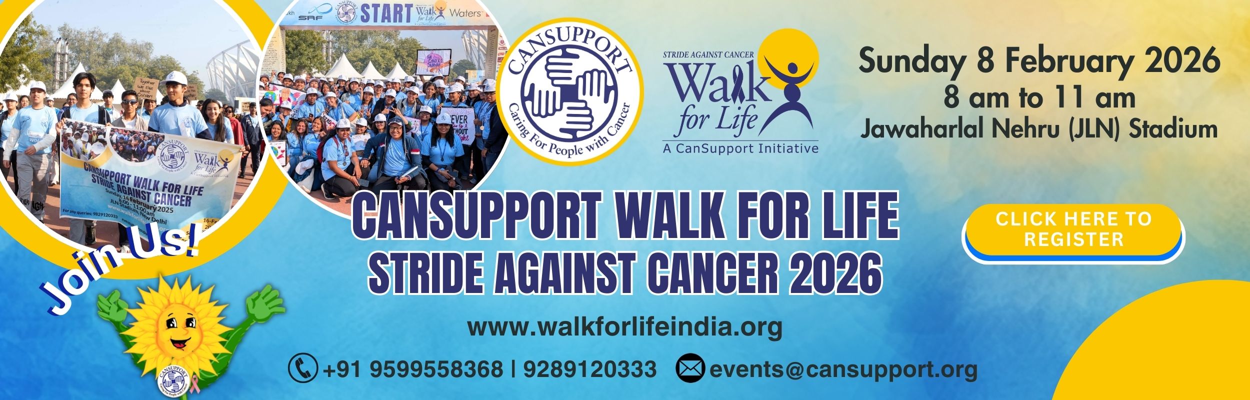 Walk for Life 2026 – A CanSupport Initiative